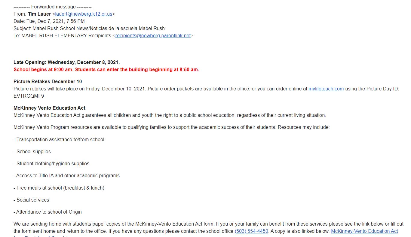 Mabel Rush Elementary School Principal Tim Lauer Promotes Critical Race ...