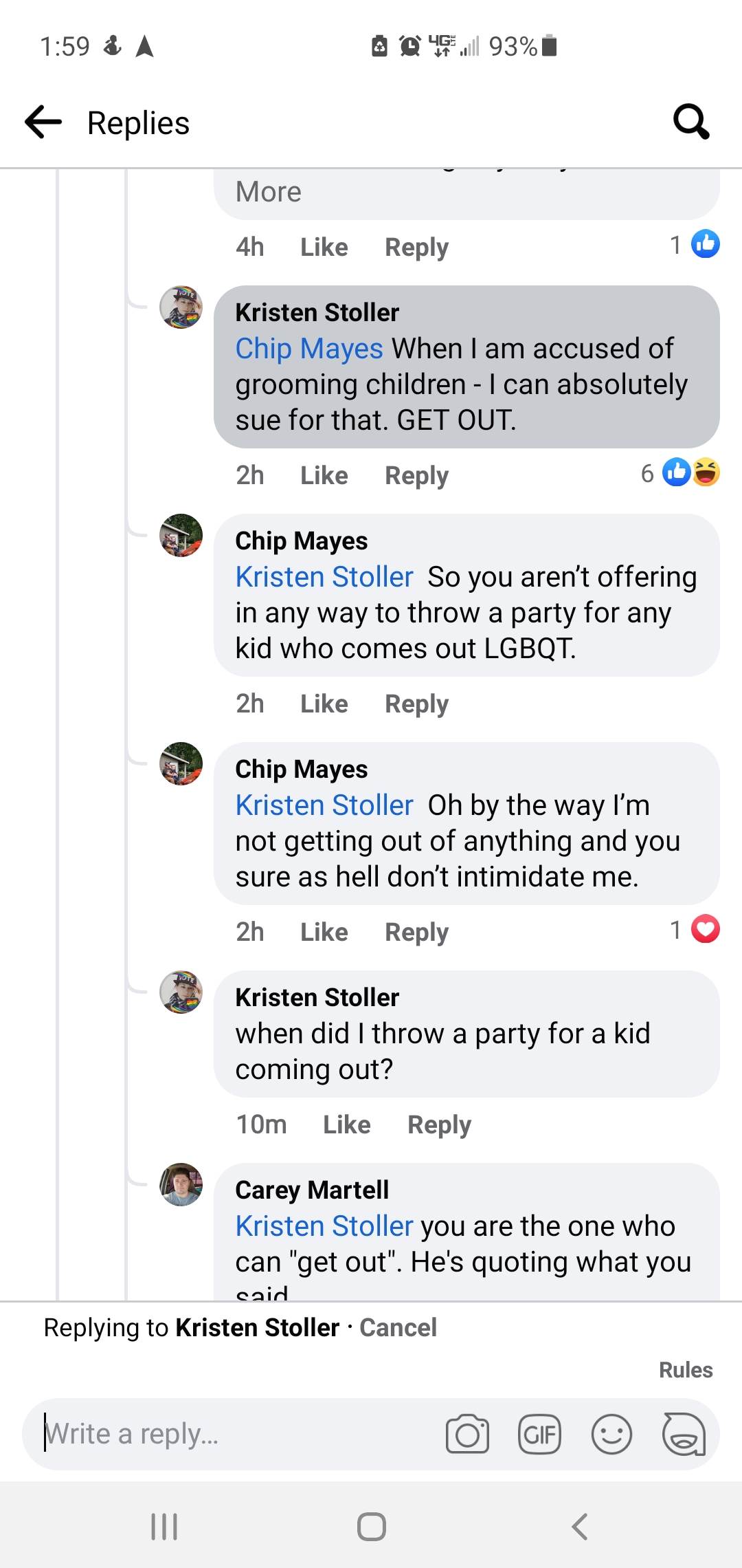 Kristen Stoller Threatens to Sue Yamhill Advocate For Exposing Her, But ...